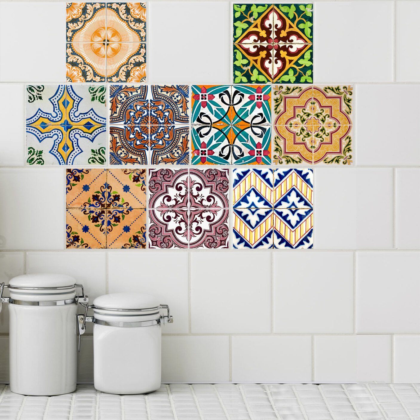 Café Collection Tile Decals - StickPretty