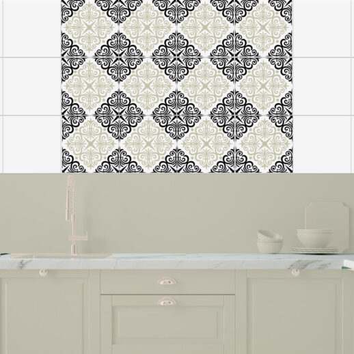 Azul Seis Tile Decal - StickPretty