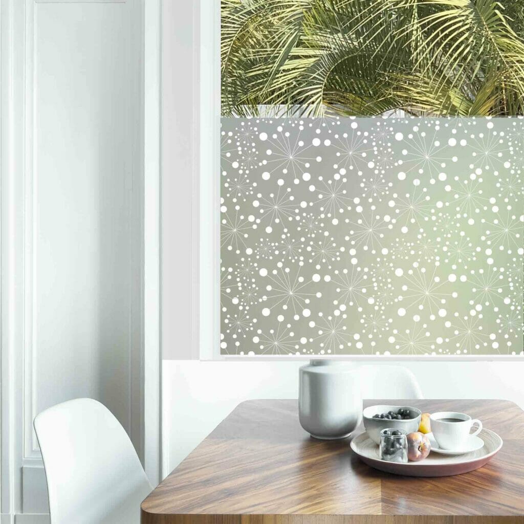 Bathroom privacy window film is wonderfully waterproof!