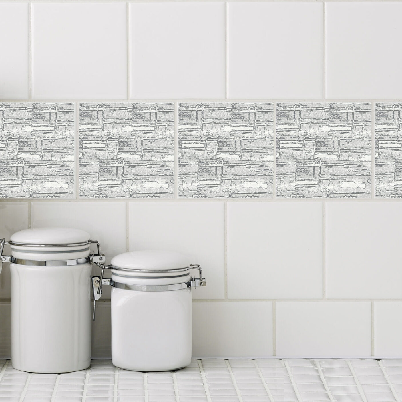 Roman Wall Tile Decal - StickPretty