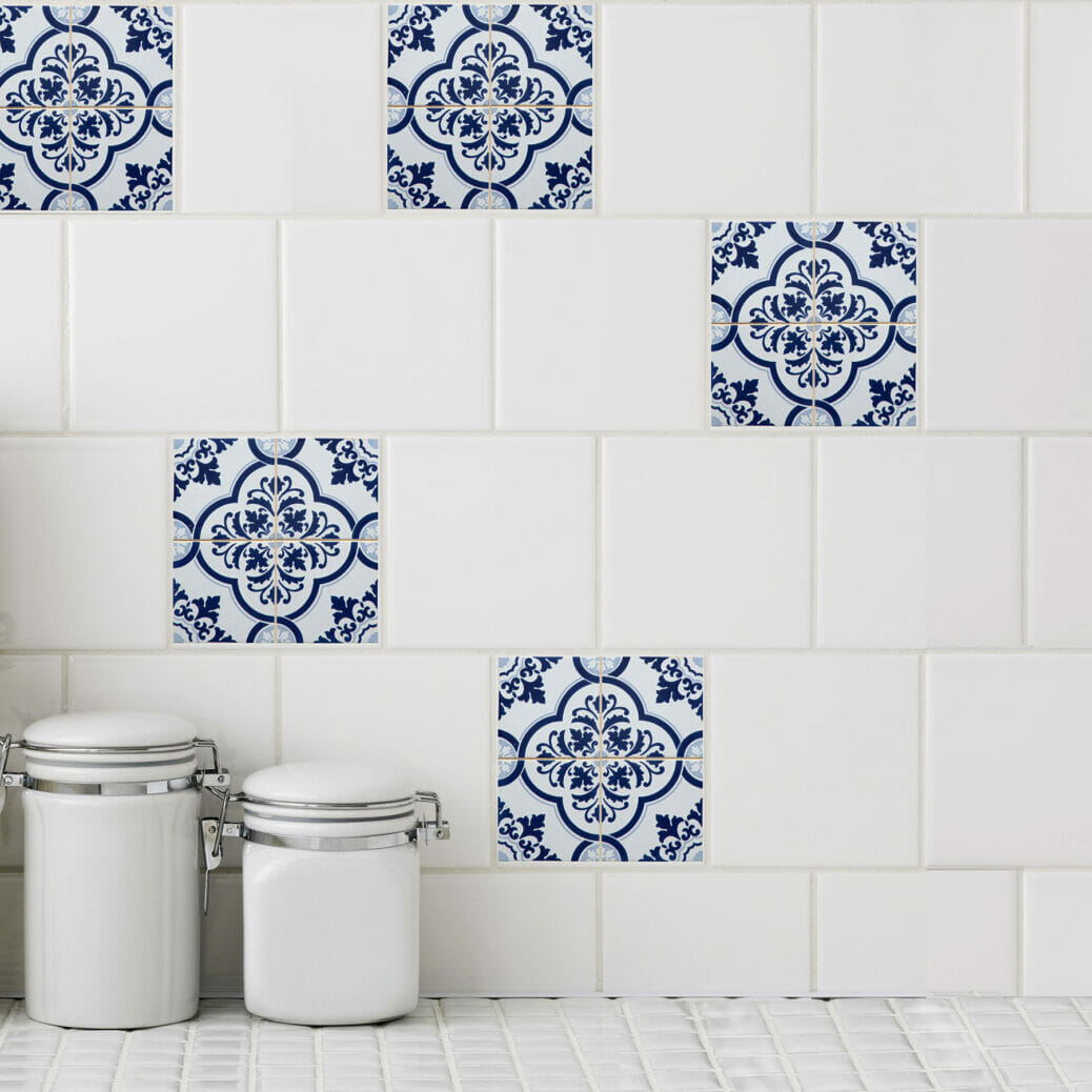 White Tile Decal - StickPretty