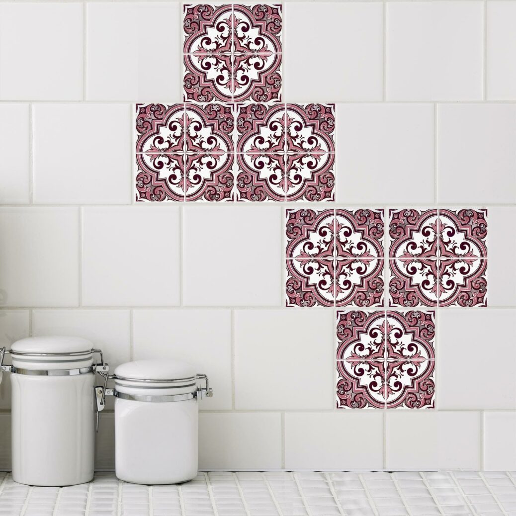 Tile Stickers are the #1 Best Makeover for Baths or Kitchens
