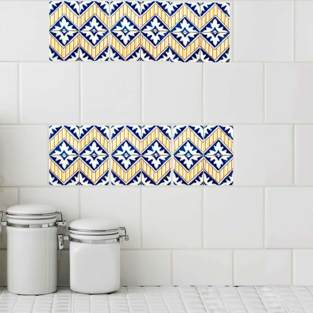 Tile Stickers are the #1 Best Makeover for Baths or Kitchens